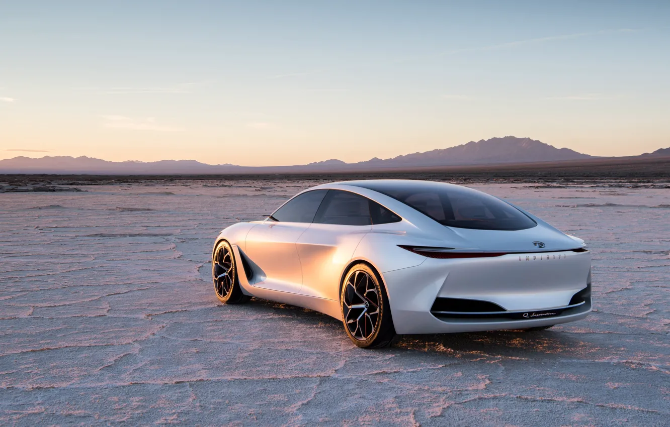Wallpaper Concept, sunset, the evening, Infiniti, rear view, 2018, Q ...