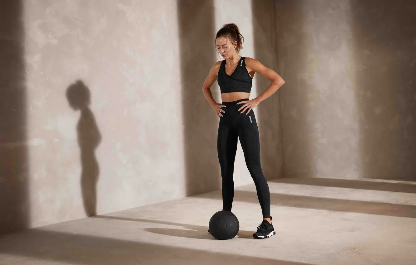 Wallpaper gym, leggings, woman fitness, Buttock, activewear, woman ...