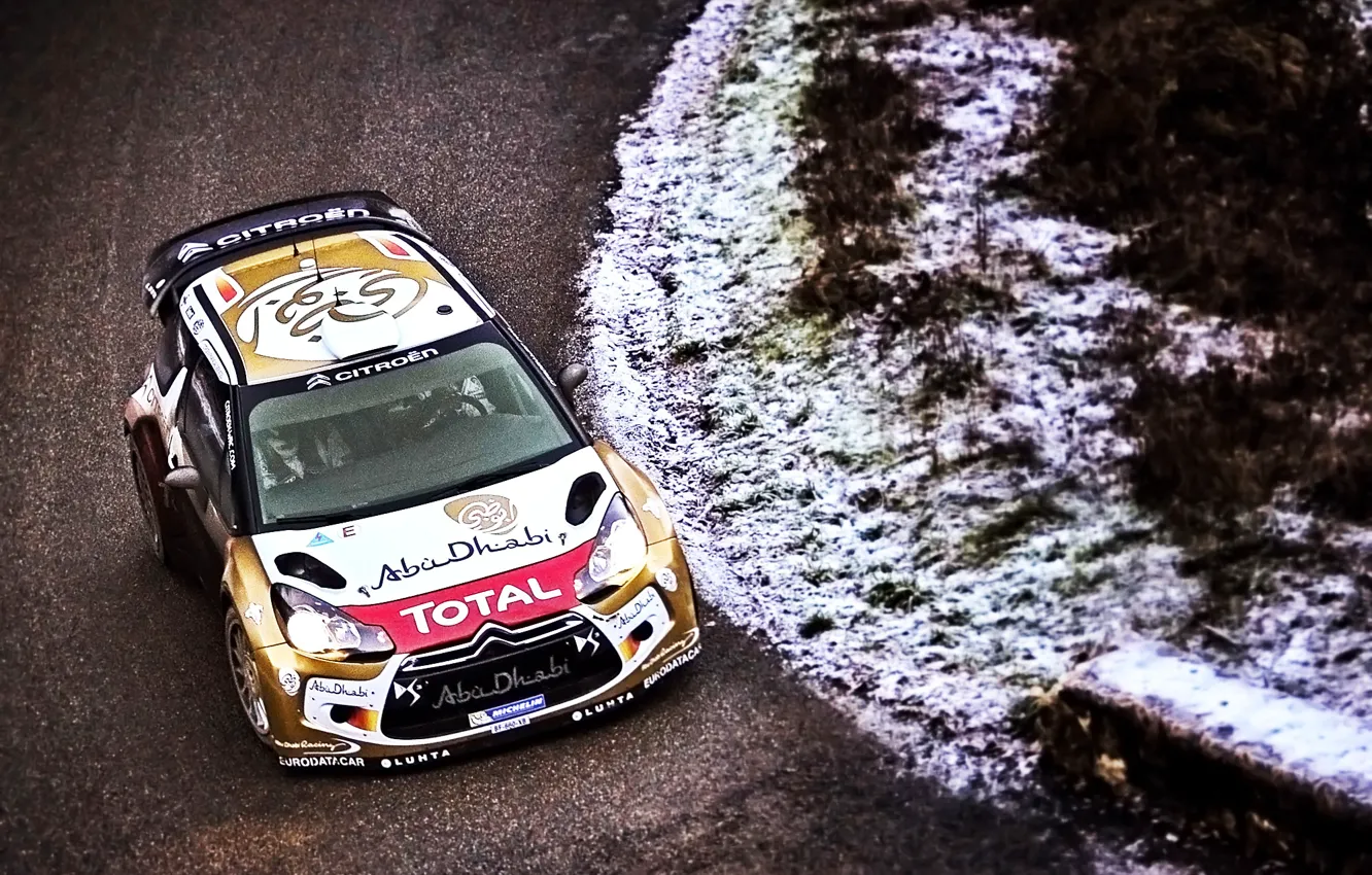 Wallpaper Winter, Road, Sport, Machine, Speed, Citroen, Citroen, DS3 ...