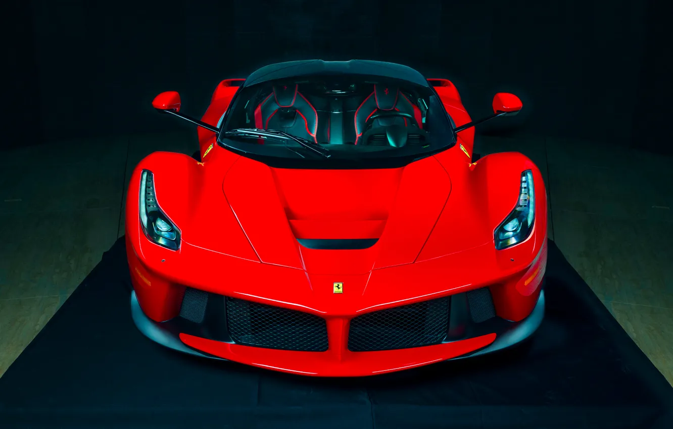 Wallpaper Ferrari, Red, Hot, Power, Front, Color, Supercar, LaFerrari ...