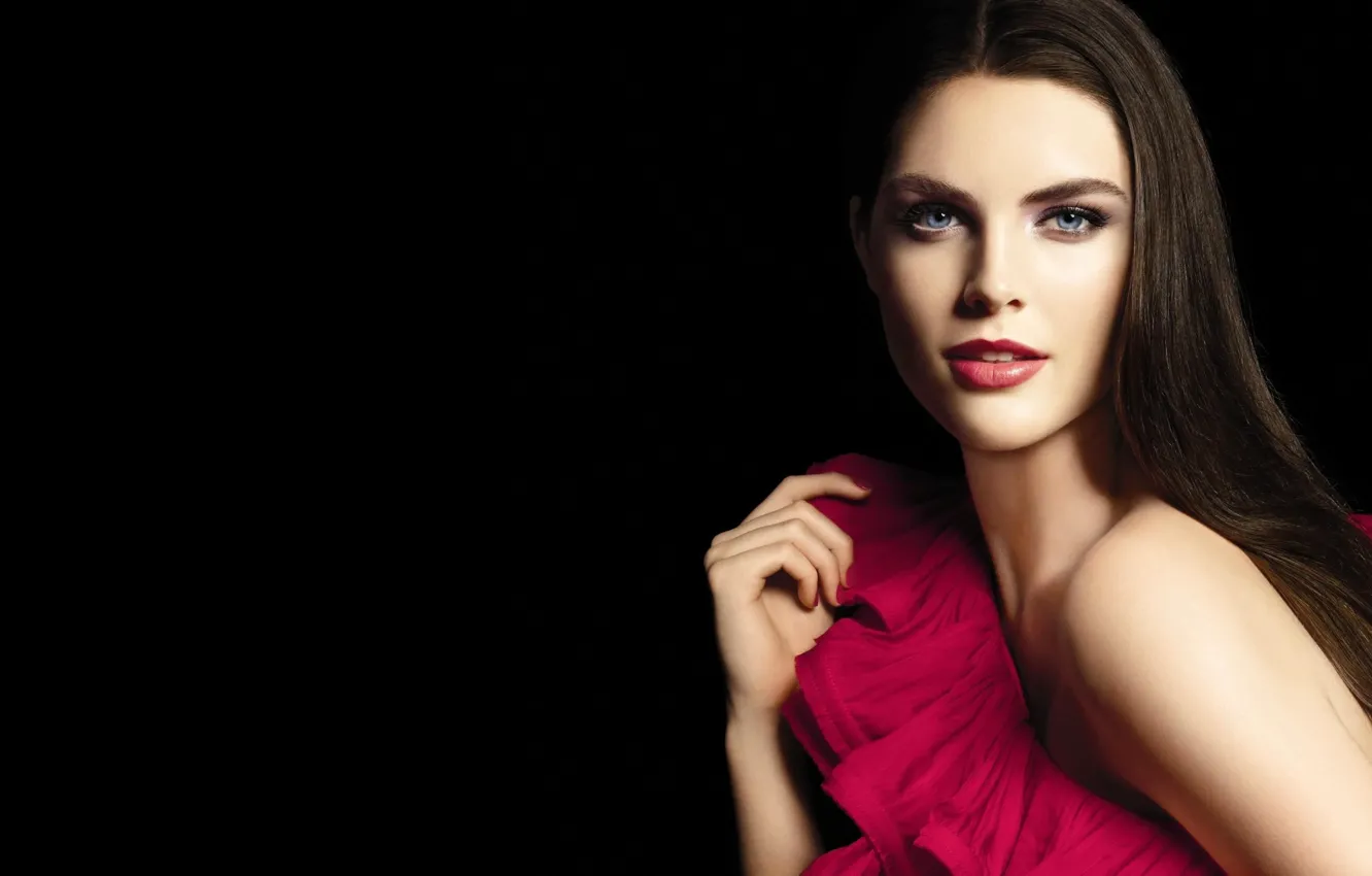 Wallpaper look, pose, model, makeup, Hilary Rhoda, Hilary Rhoda for ...