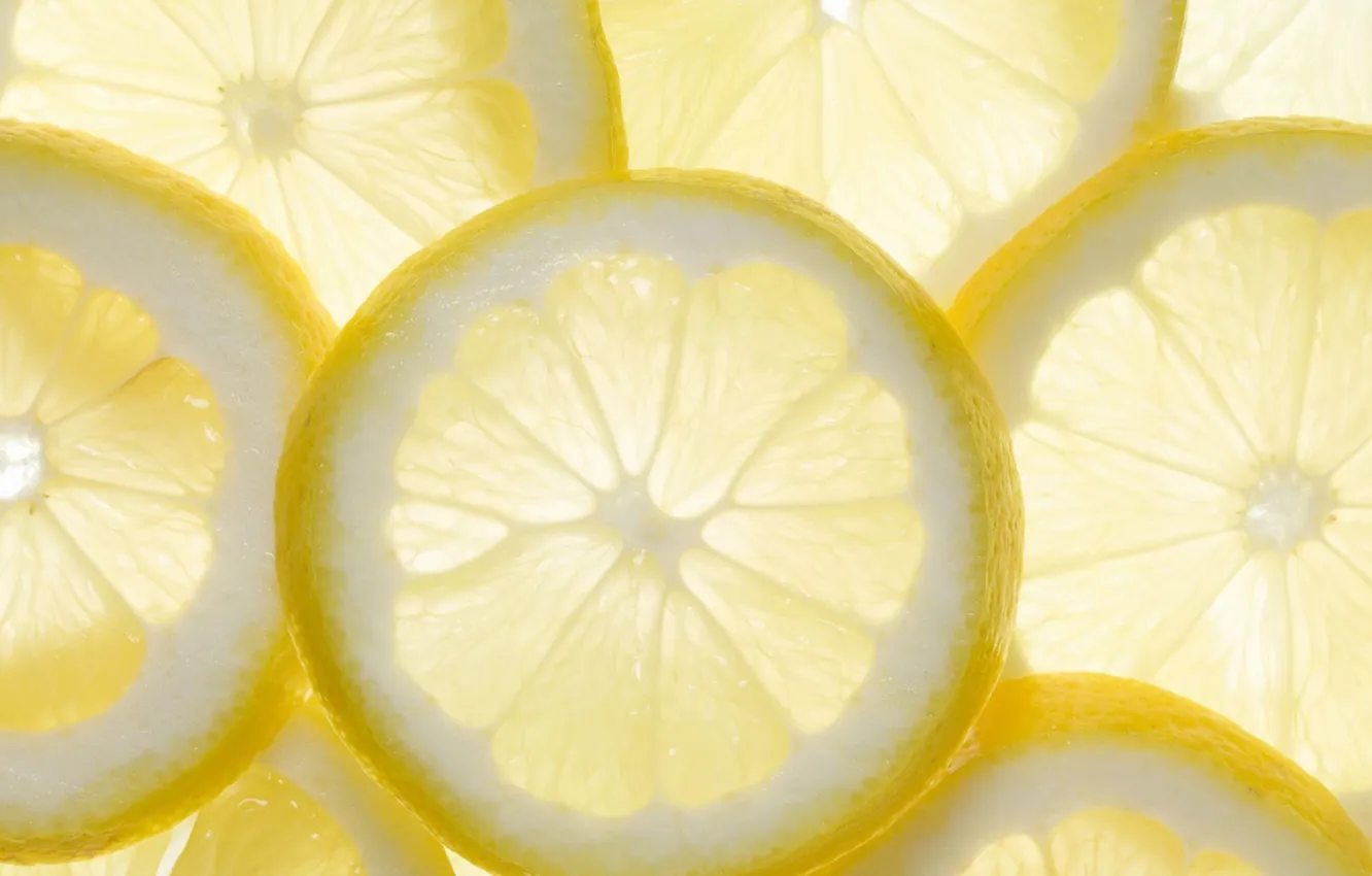 Wallpaper red, lemon, slice for mobile and desktop, section еда ...