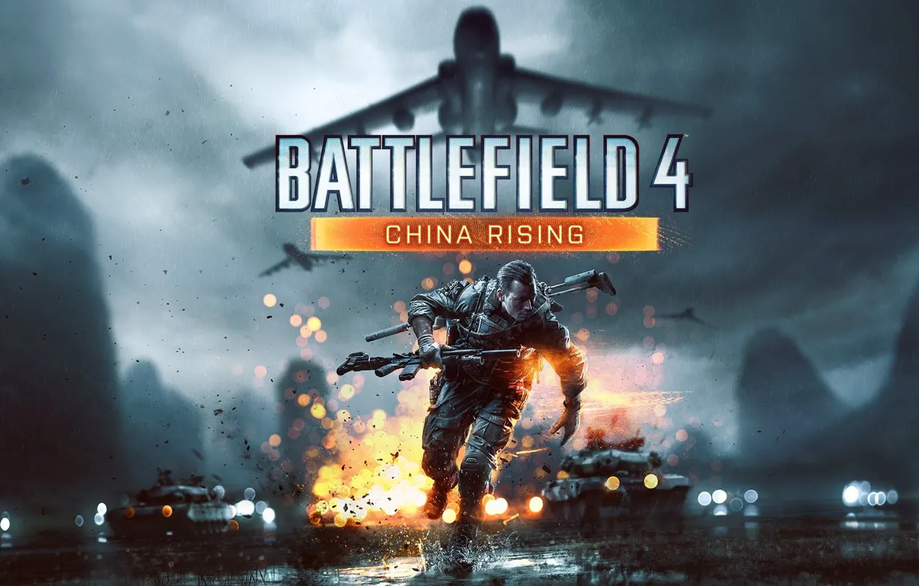 Wallpaper Fighter, Battlefield 4, Marine, China Rising for mobile and ...