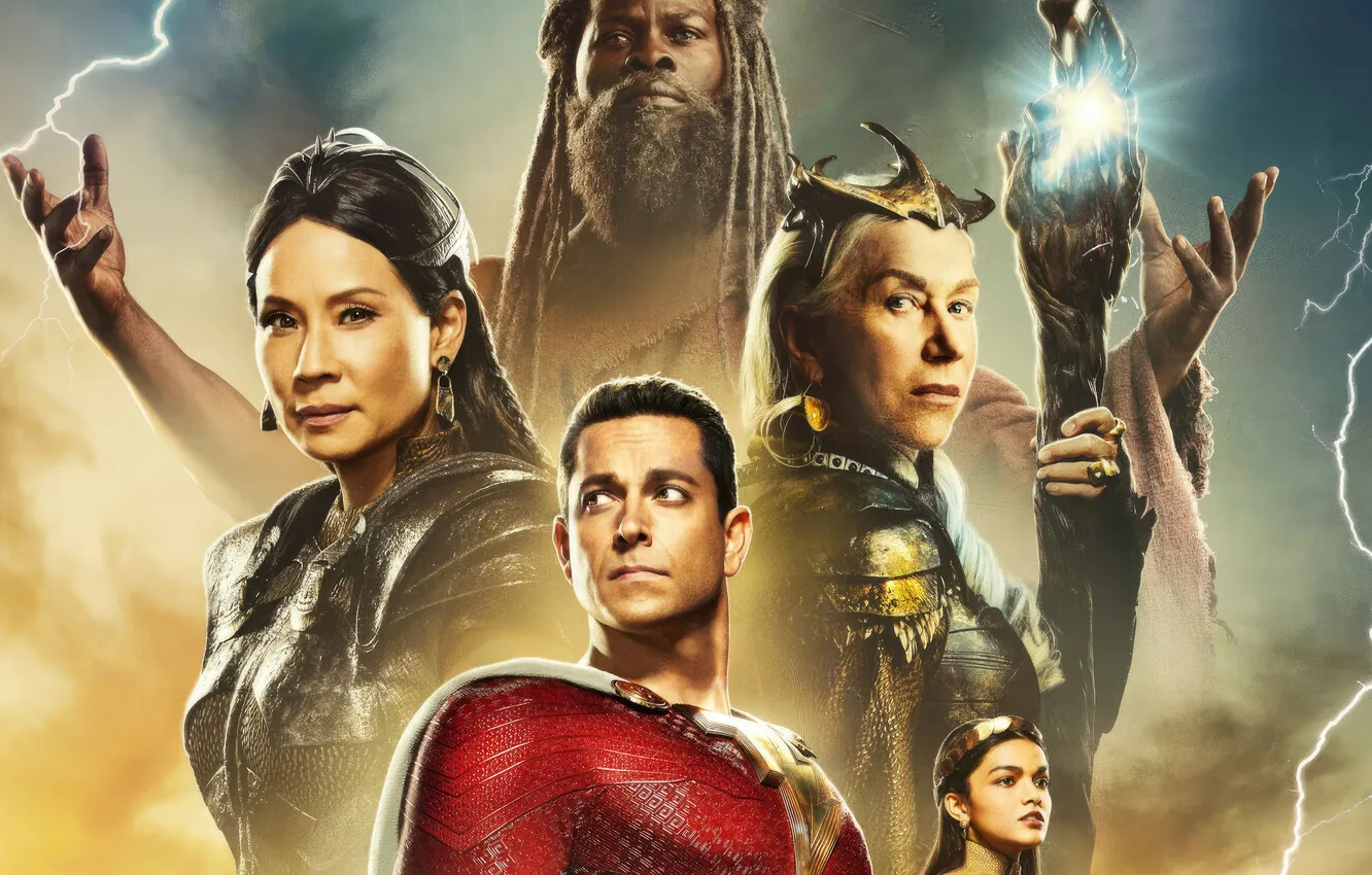 Wallpaper fiction, lightning, poster, characters, comic, DC Comics ...