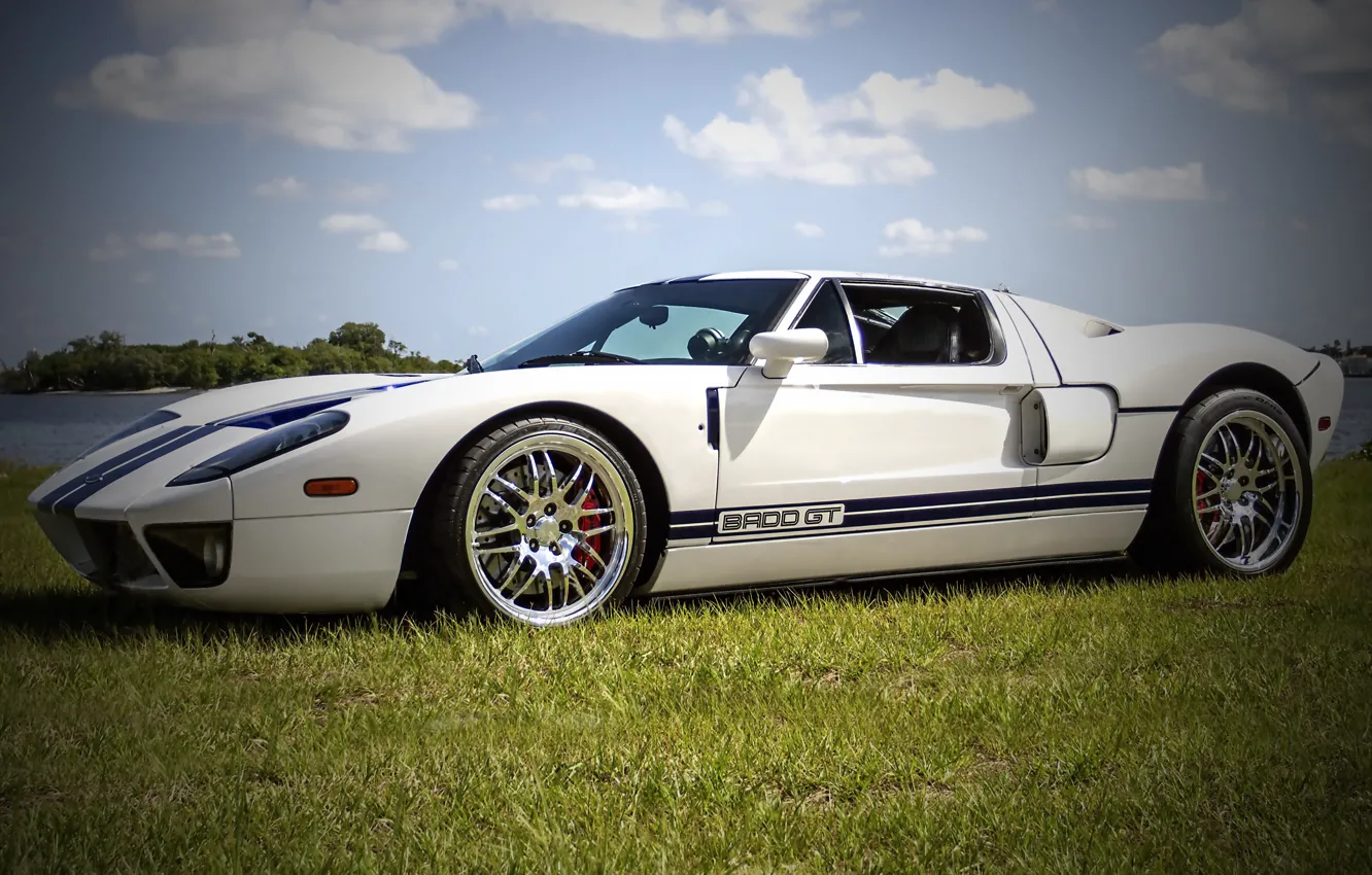 Wallpaper Ford, White, Badd, gt images for desktop, section ford - download