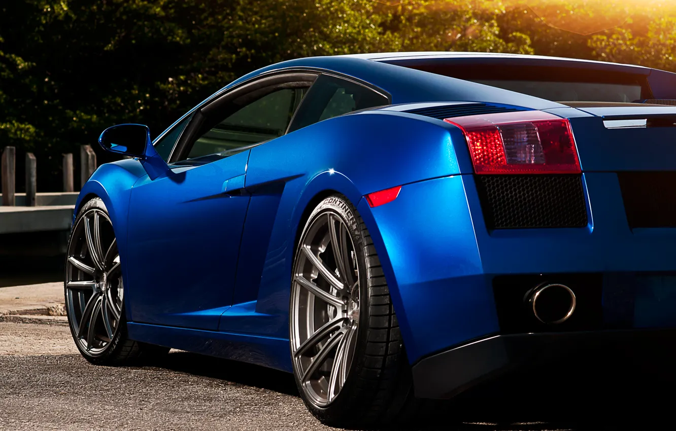 Wallpaper Lamborghini, Gallardo, blue, Lamborghini, Gallardo for mobile ...