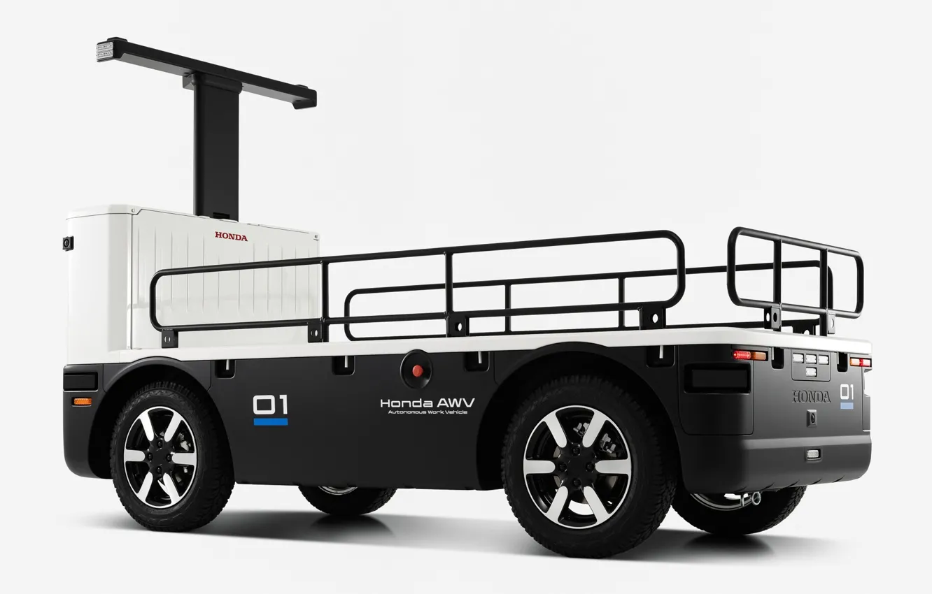 Wallpaper Honda, unmanned, conveyor, Honda Autonomous Work Vehicle ...