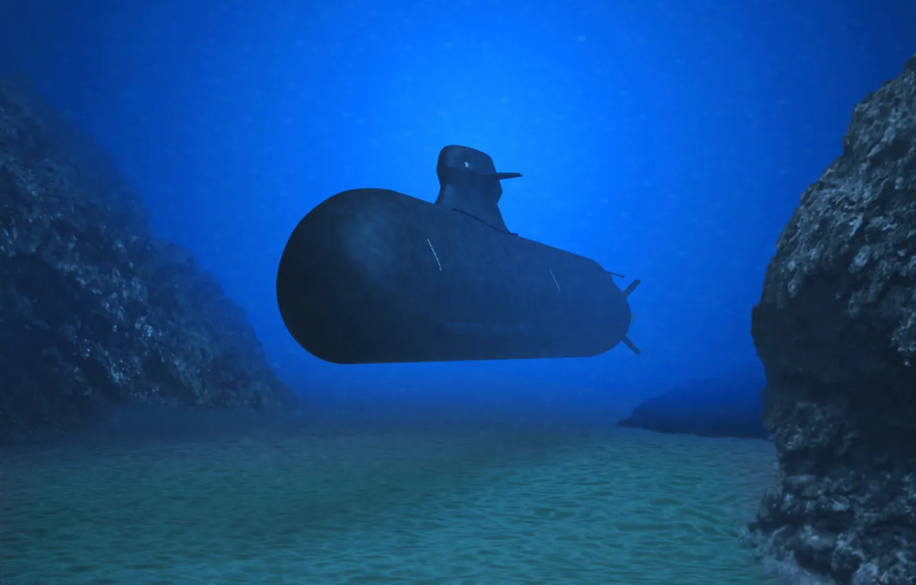 Wallpaper boat, Sweden, underwater, diesel, A-26 for mobile and desktop ...