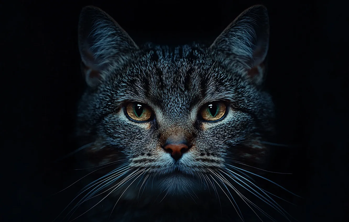 Wallpaper cat, cat, look, pose, face for mobile and desktop, section ии ...