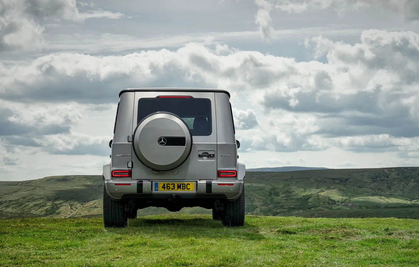 Wallpaper Mercedes-Benz, rear view, AMG, 2018, Gelandewagen, G63 for ...