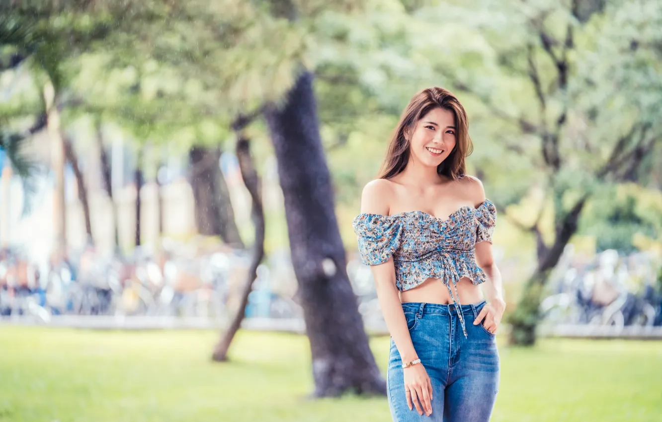 Wallpaper summer, girl, the city for mobile and desktop, section ...