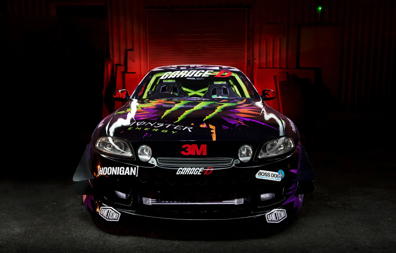 Wallpaper Toyota, Front, Monster Energy, drift car for mobile and ...