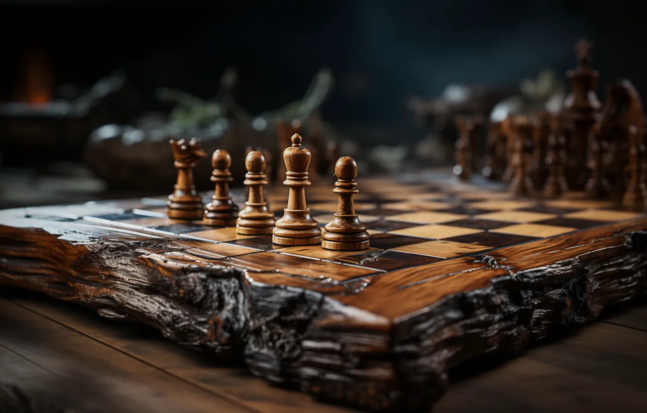 Wallpaper TREE, The GAME, MACRO, BOARD, FIGURE, CHESS, CELLS for mobile ...