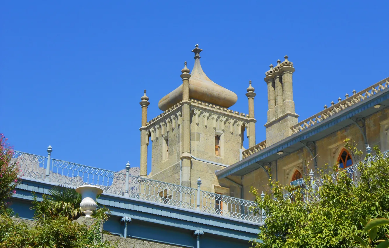 Wallpaper mountains, Crimea, Vorontsov Palace for mobile and desktop ...