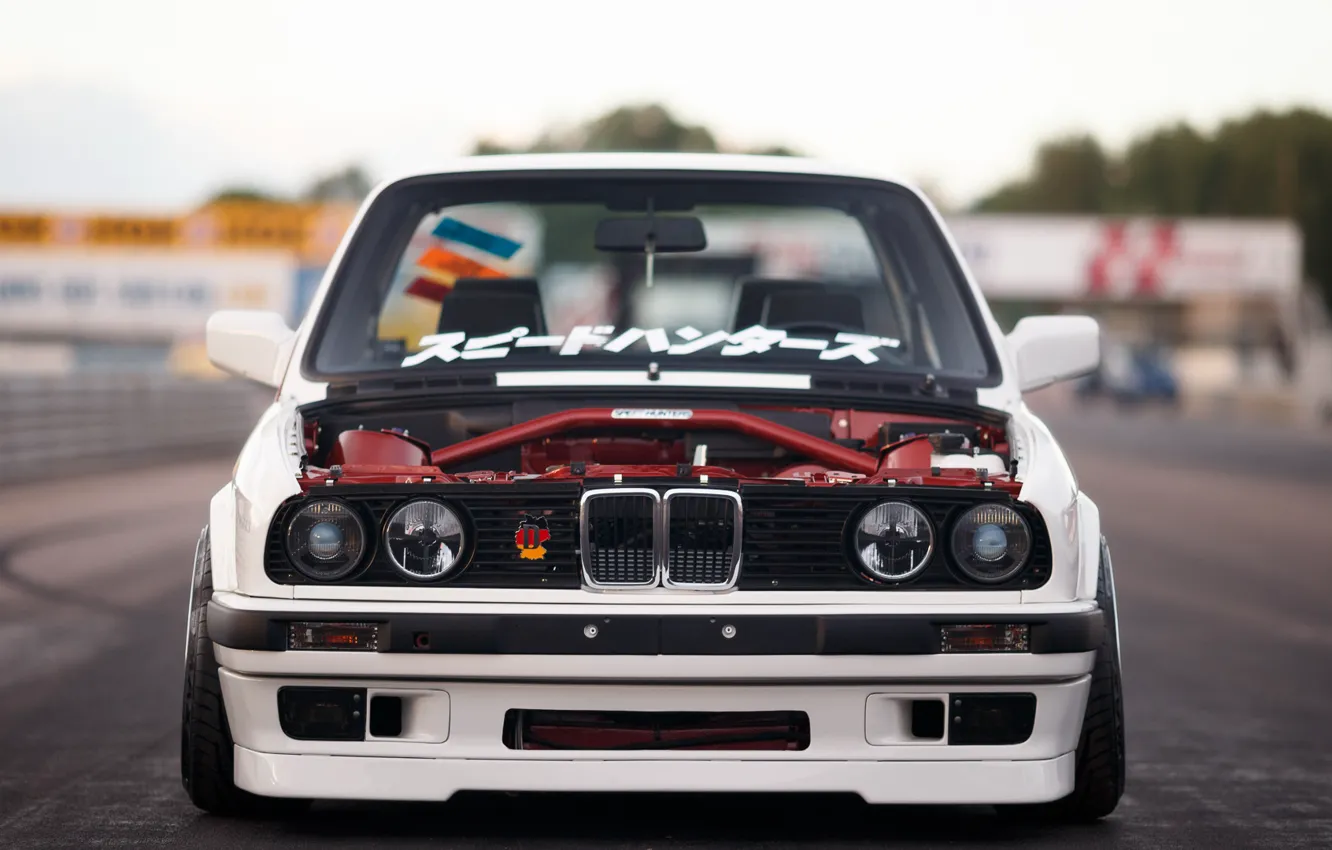 Wallpaper BMW, Front, White images for desktop, section bmw - download