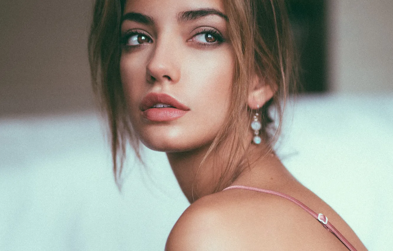 Wallpaper eyes, look, image, beautiful, Barbara Rodiles for mobile and ...