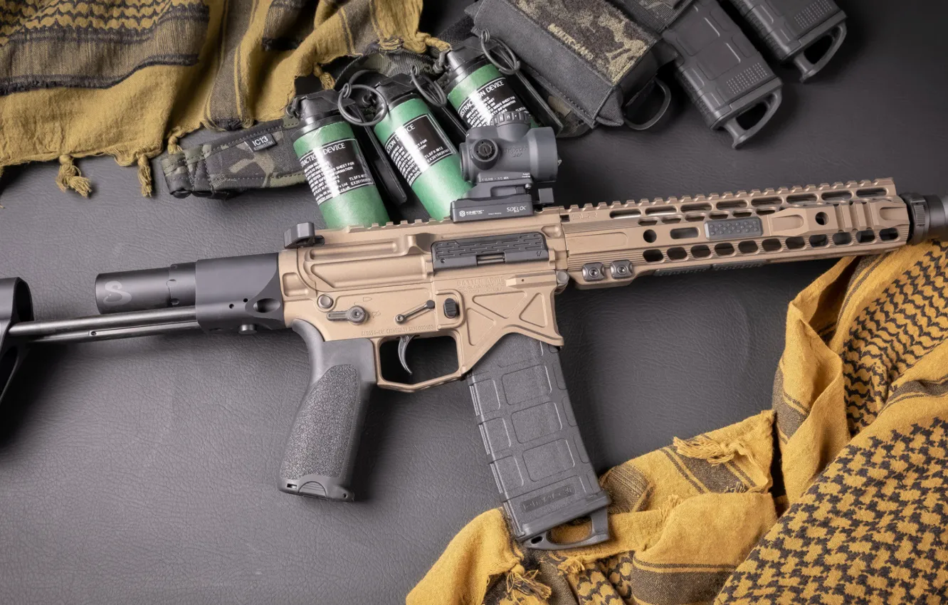 Wallpaper weapons, rifle, weapon, custom, ar-15, assault rifle, assault ...