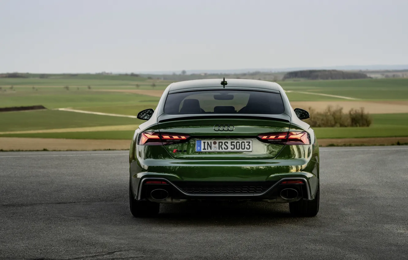 Wallpaper Audi, rear view, RS 5, 2020, RS5 Sportback for mobile and ...