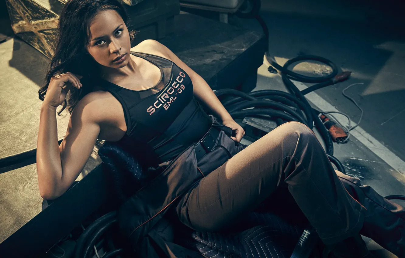 Wallpaper scirocco, pose, actress, tv series, The Expanse, Roberta ...