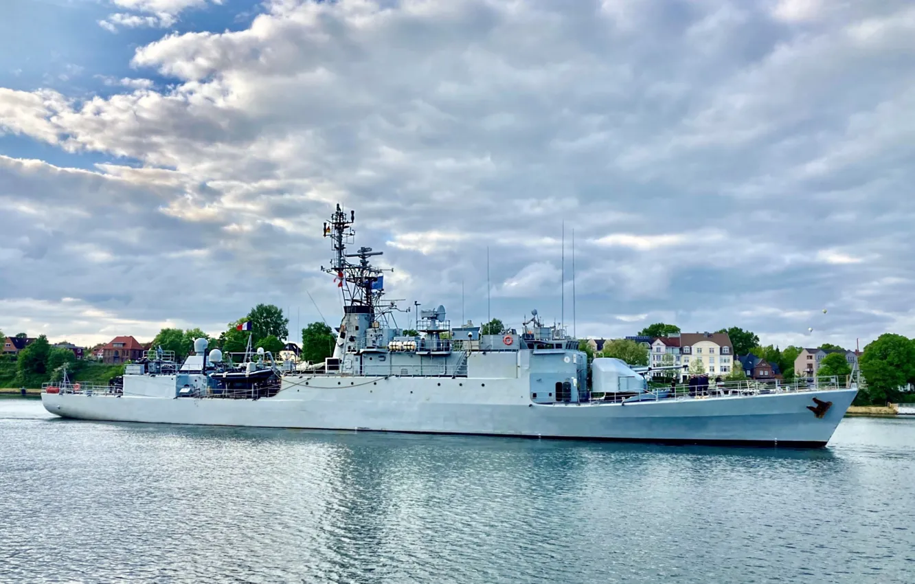 Wallpaper ship, patrol, Commander Blaison, Navy Frantz for mobile and ...