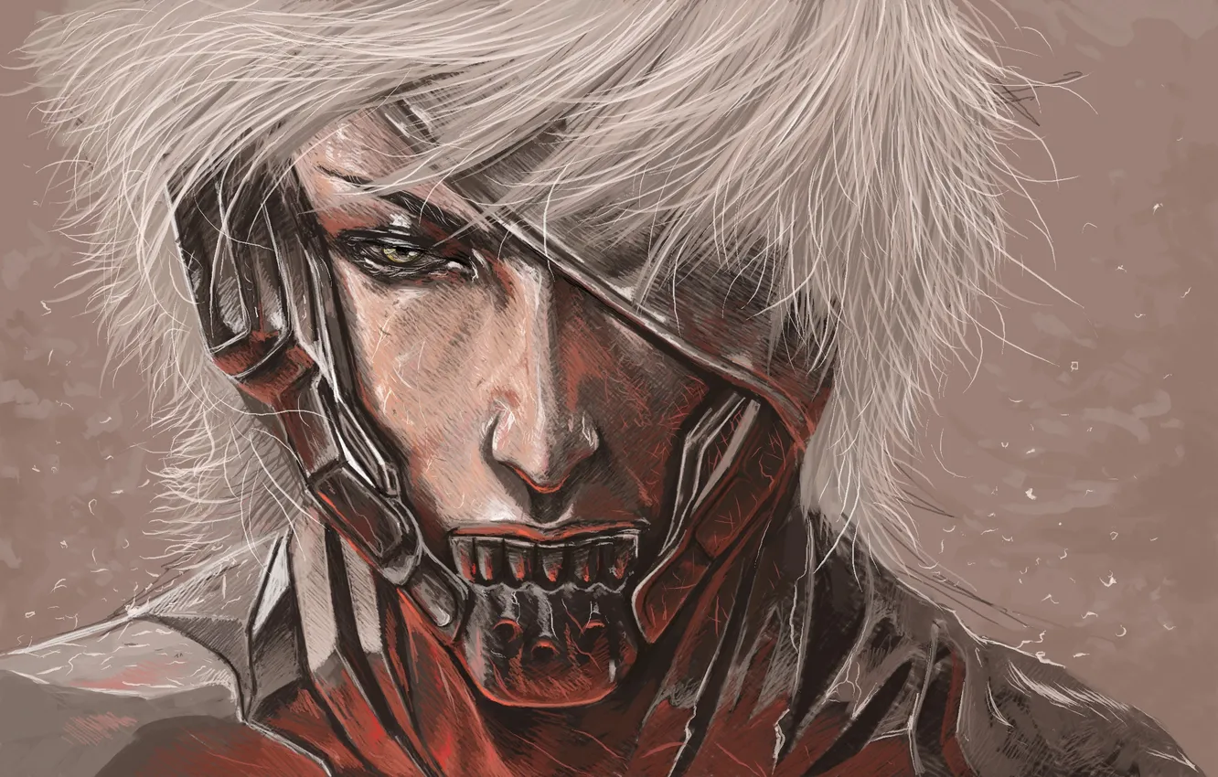 Wallpaper face, Raiden, Metal Gear Rising: Revengeance, mgr for mobile ...