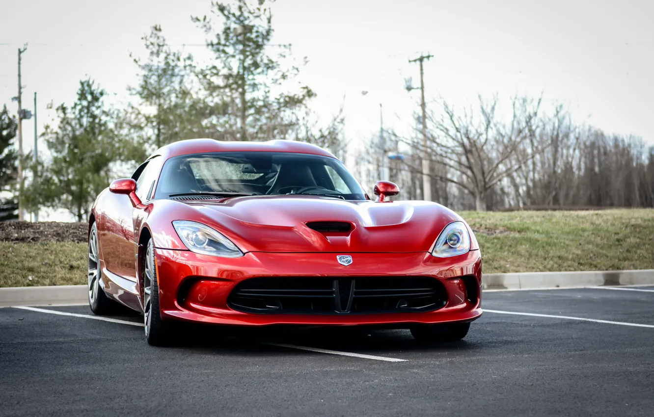 Wallpaper Dodge, red, Viper, '2012 for mobile and desktop, section ...