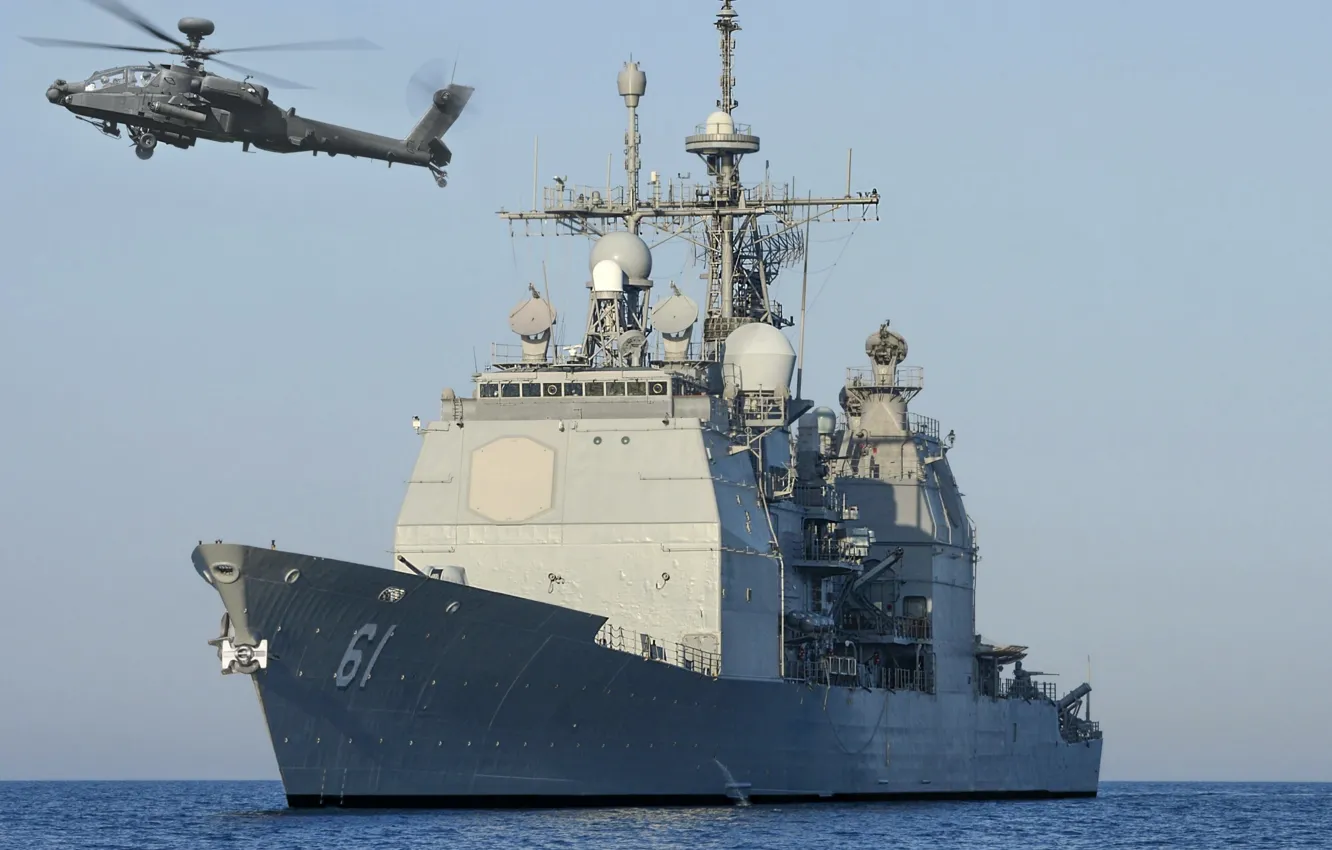 Wallpaper US NAVY, missile cruiser, USS Monterey, CG 61 for mobile and ...