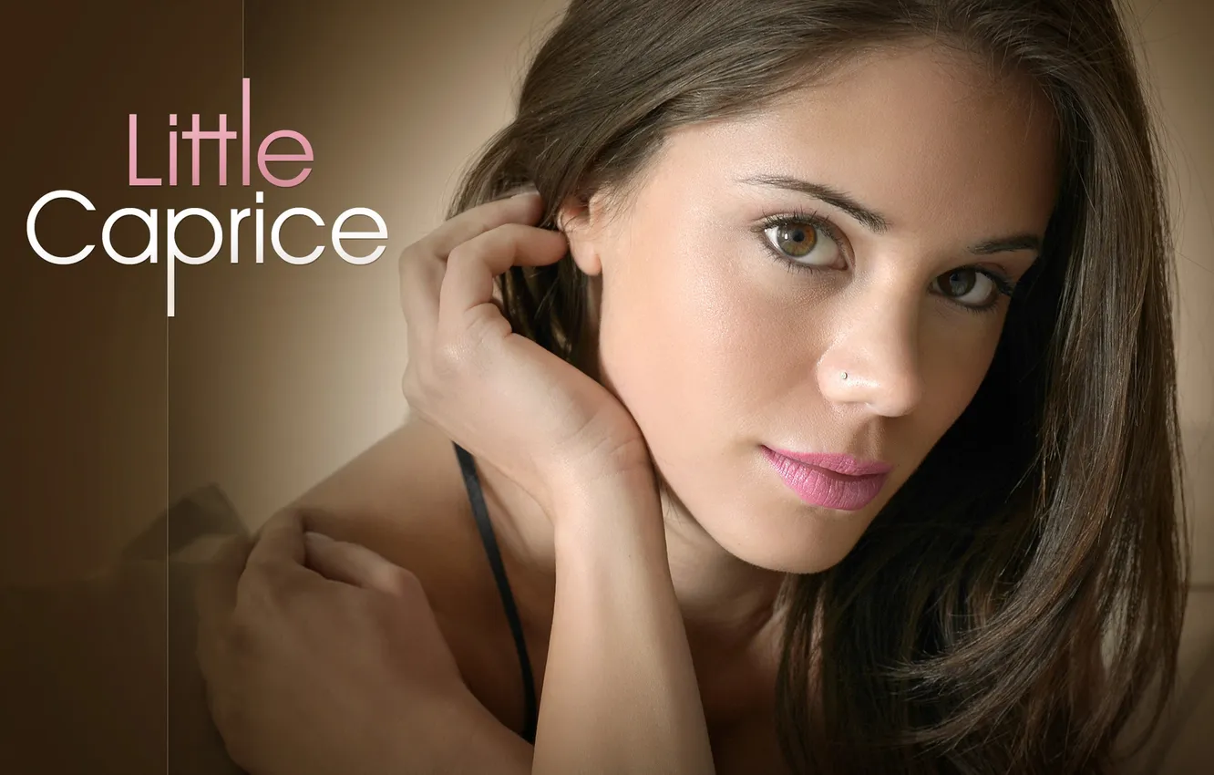 Wallpaper Model Face Brunette Caprice Little Caprice For Mobile And Desktop Section девушки