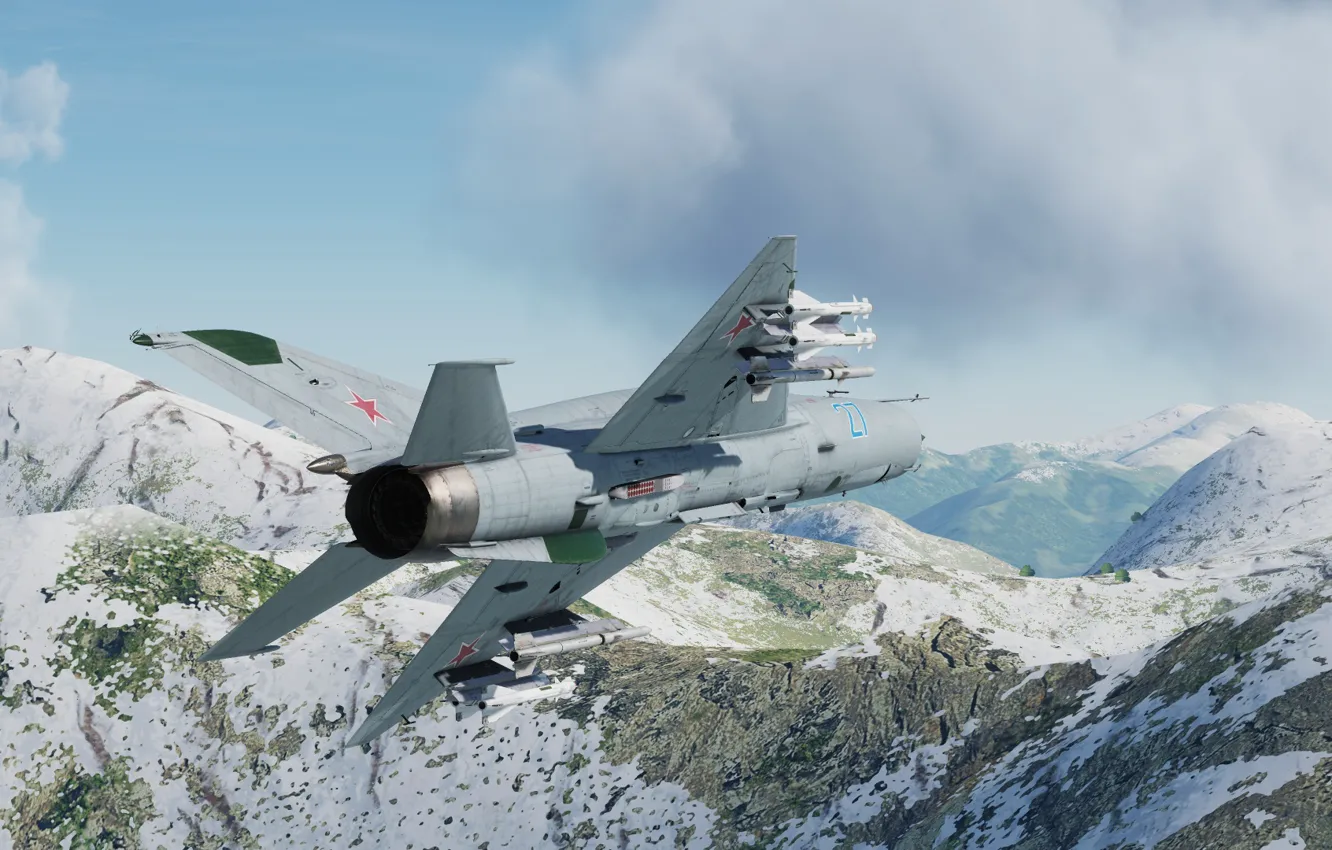 Wallpaper OKB MiG, MiG-21bis, Frontline fighter for mobile and desktop, section авиация ...