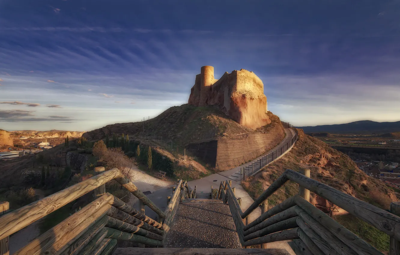 Wallpaper La Rioja, Arnedo, Castle of Arnedo for mobile and desktop ...