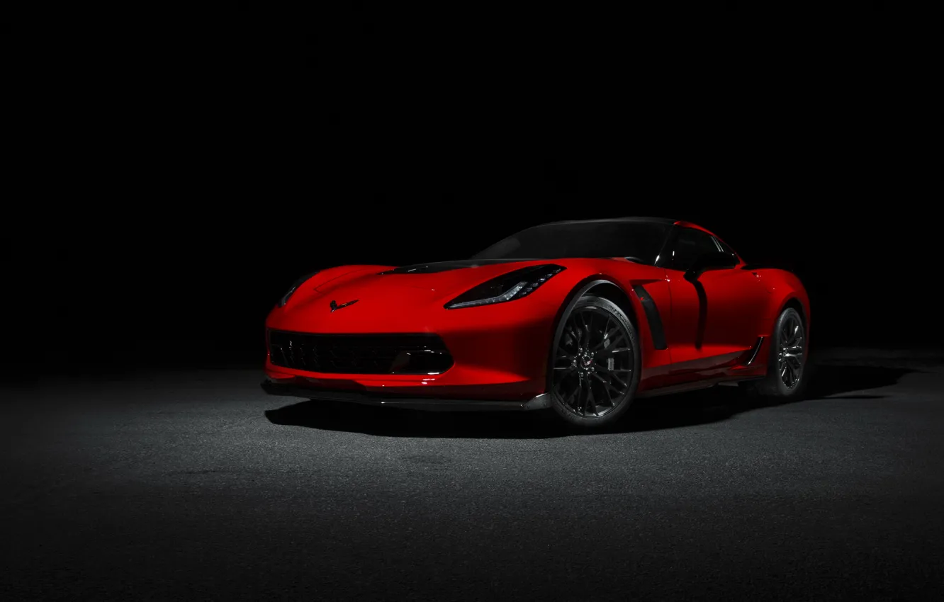 Wallpaper car, red, Chevrolet Corvette, Corvette images for desktop ...