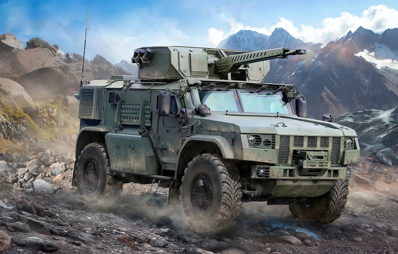 Wallpaper Russia, armored car, Typhoon-Airborne, Vladimir Nartov, K ...