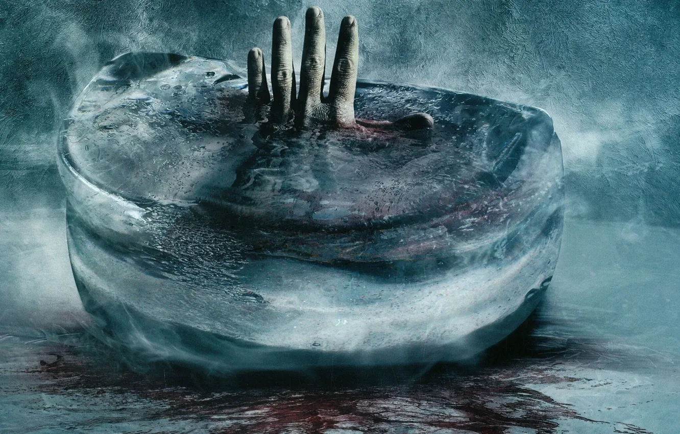Wallpaper cold, ice, blood, hands, the devil for mobile and desktop ...