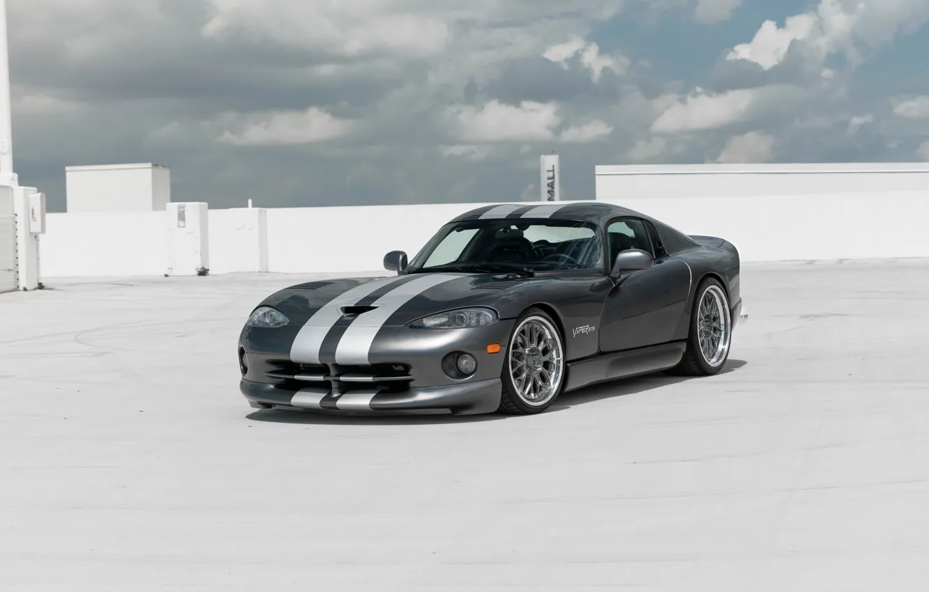 Wallpaper Dodge, Viper, Dodge Viper, Grey, Muscle car, Parking images ...