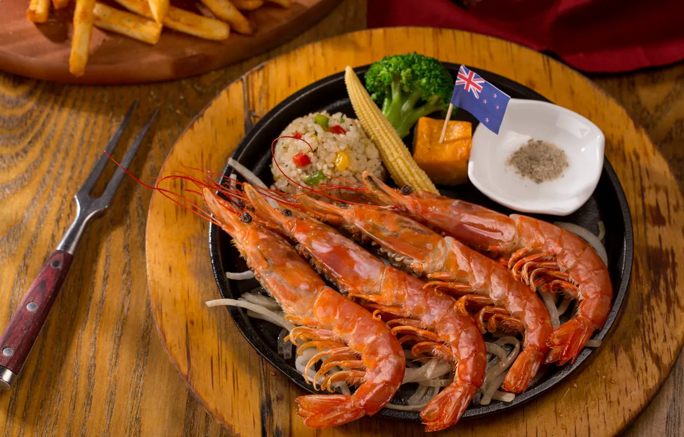 Wallpaper vegetables, shrimp, seafood for mobile and desktop, section ...