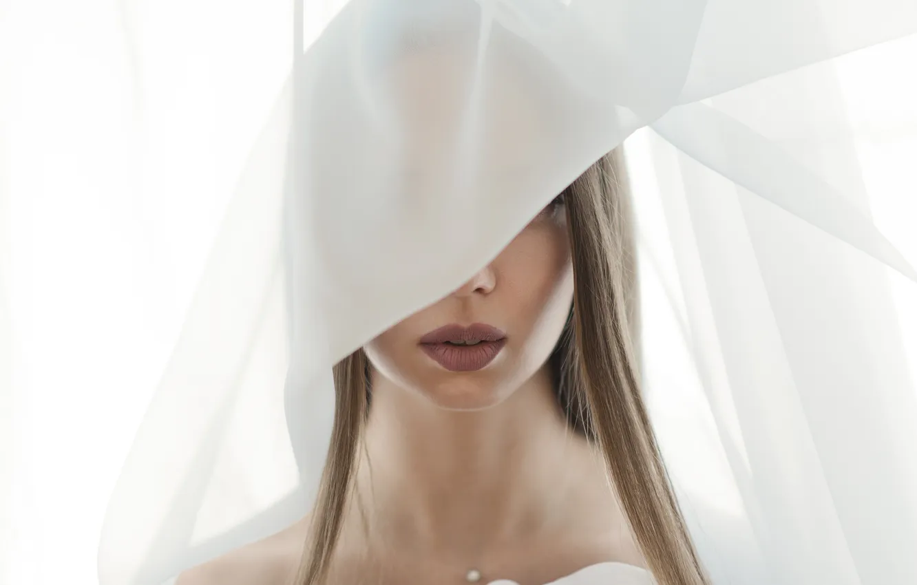 Wallpaper model, lips, Lilush Kir for mobile and desktop, section ...