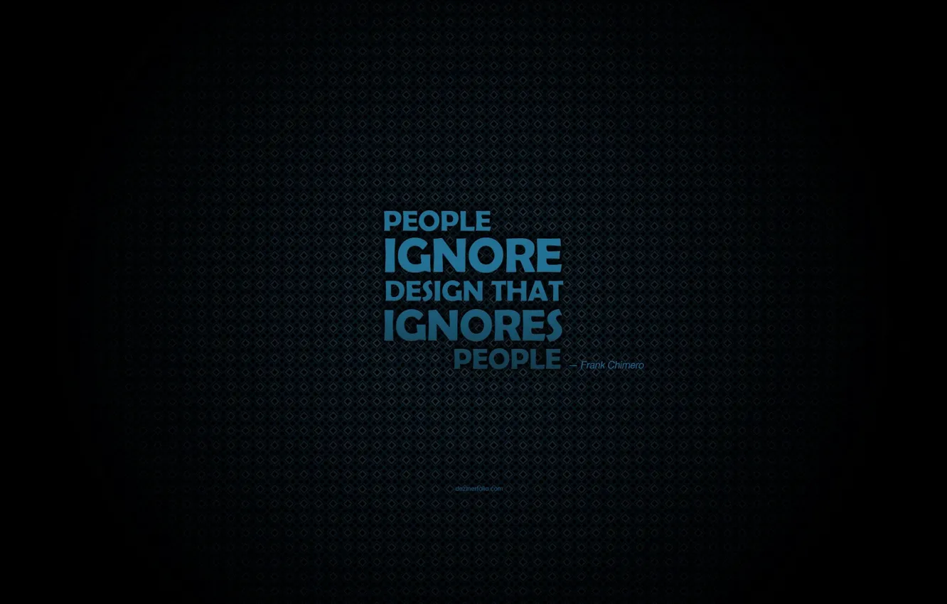 Wallpaper design, frank chimero, people ignore designe for mobile and ...