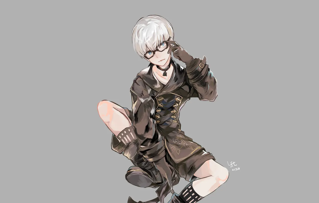 Wallpaper eye patch, Nier Automata, YoRHa No 9 Type S for mobile and ...