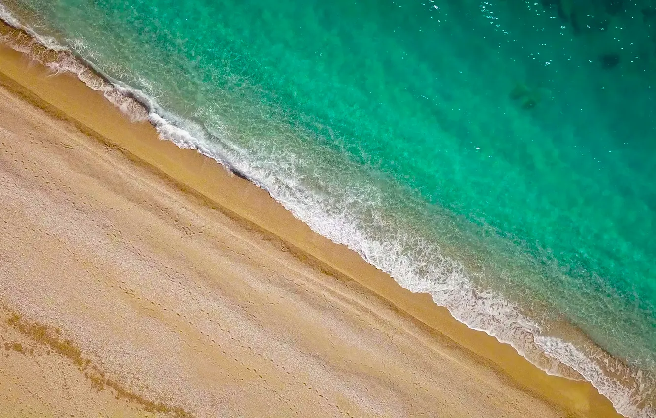 Wallpaper water, transparency, nature, coast, Greece, sandy beach, The ...