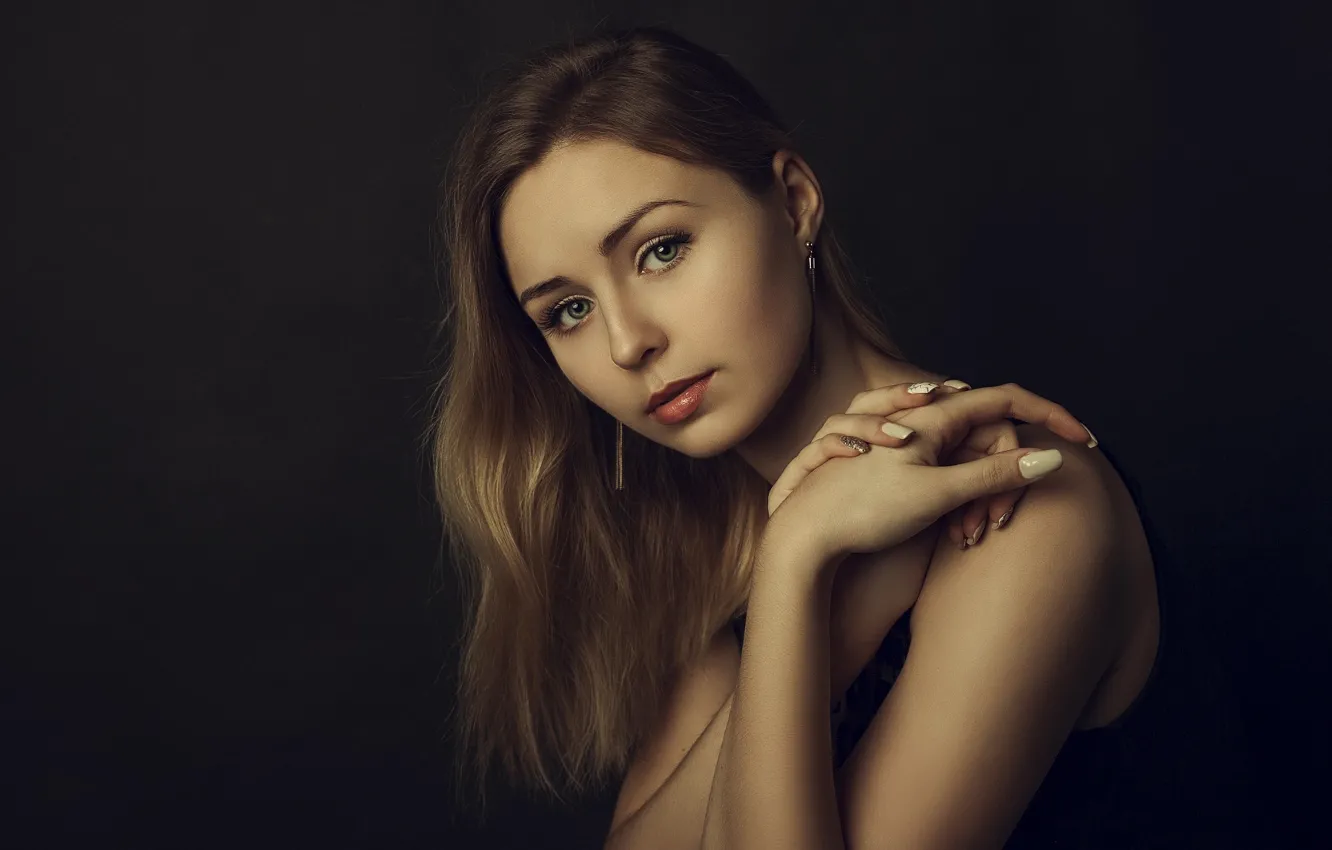 Wallpaper look, girl, portrait, Yuri Egoroff images for desktop ...