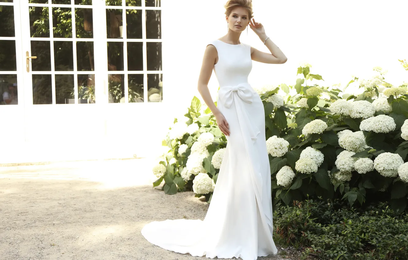 Wallpaper girl, dress, woman, beautiful, model, wedding, cute, bride ...