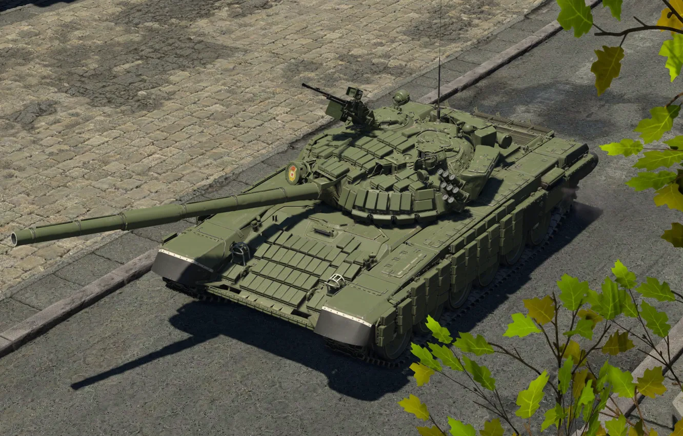 Wallpaper USSR, main battle tank, Dynamic protection, T-72BV for mobile ...