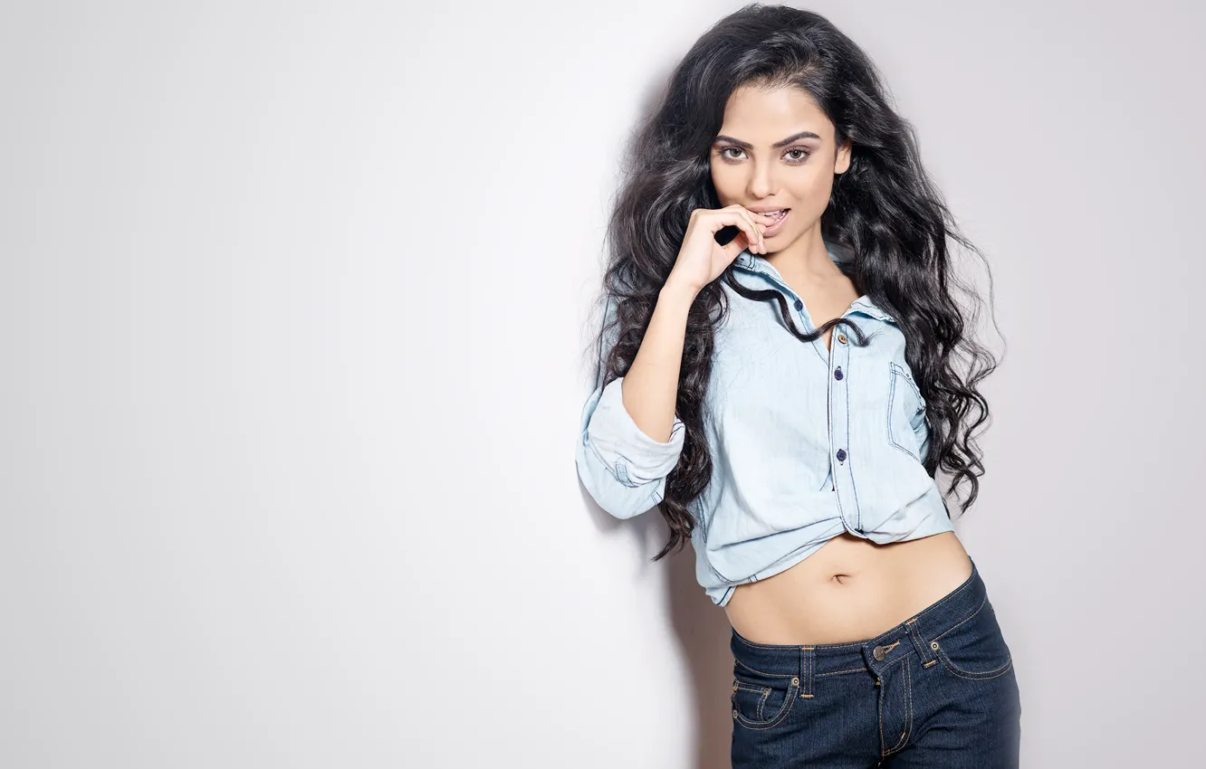 Wallpaper girl, hot, sexy, eyes, smile, beautiful, figure, model for ...