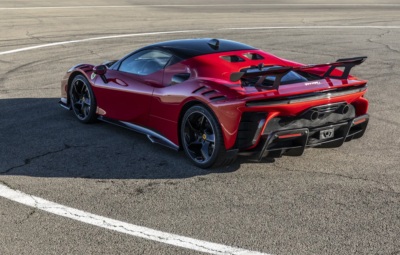 Wallpaper Ferrari, rear view, SF90, Ferrari SF90 Stradale for mobile ...