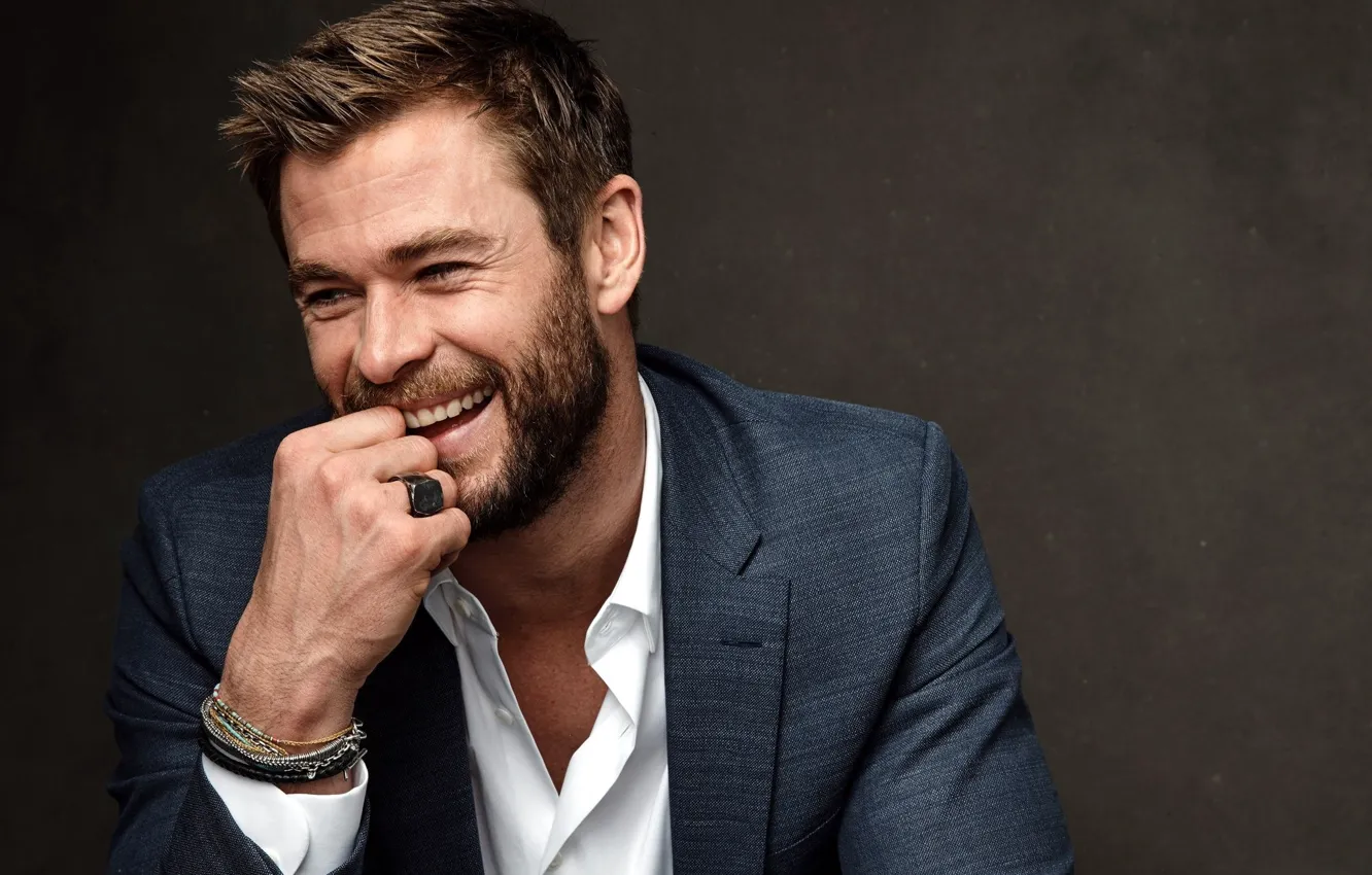 Wallpaper smile, male, actor, Chris Hemsworth, Chris Hemsworth for ...