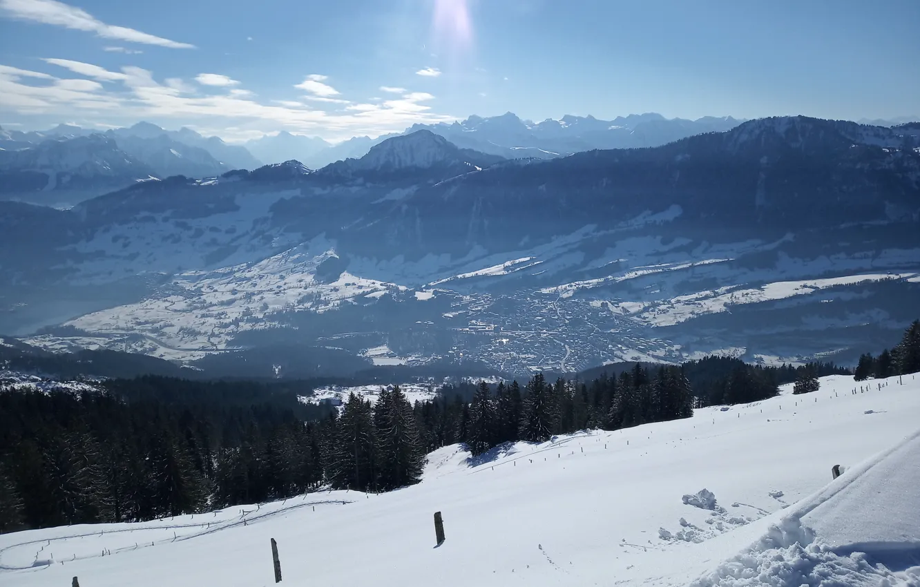 Wallpaper Switzerland, Alps, mount Wildspitz for mobile and desktop ...