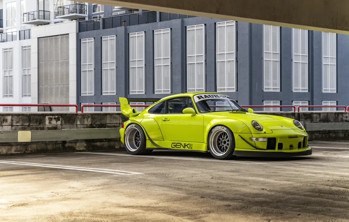 Wallpaper Porsche, Parking, RWB, Porsche 964, Porsche 964 RWB, 964 RWB ...