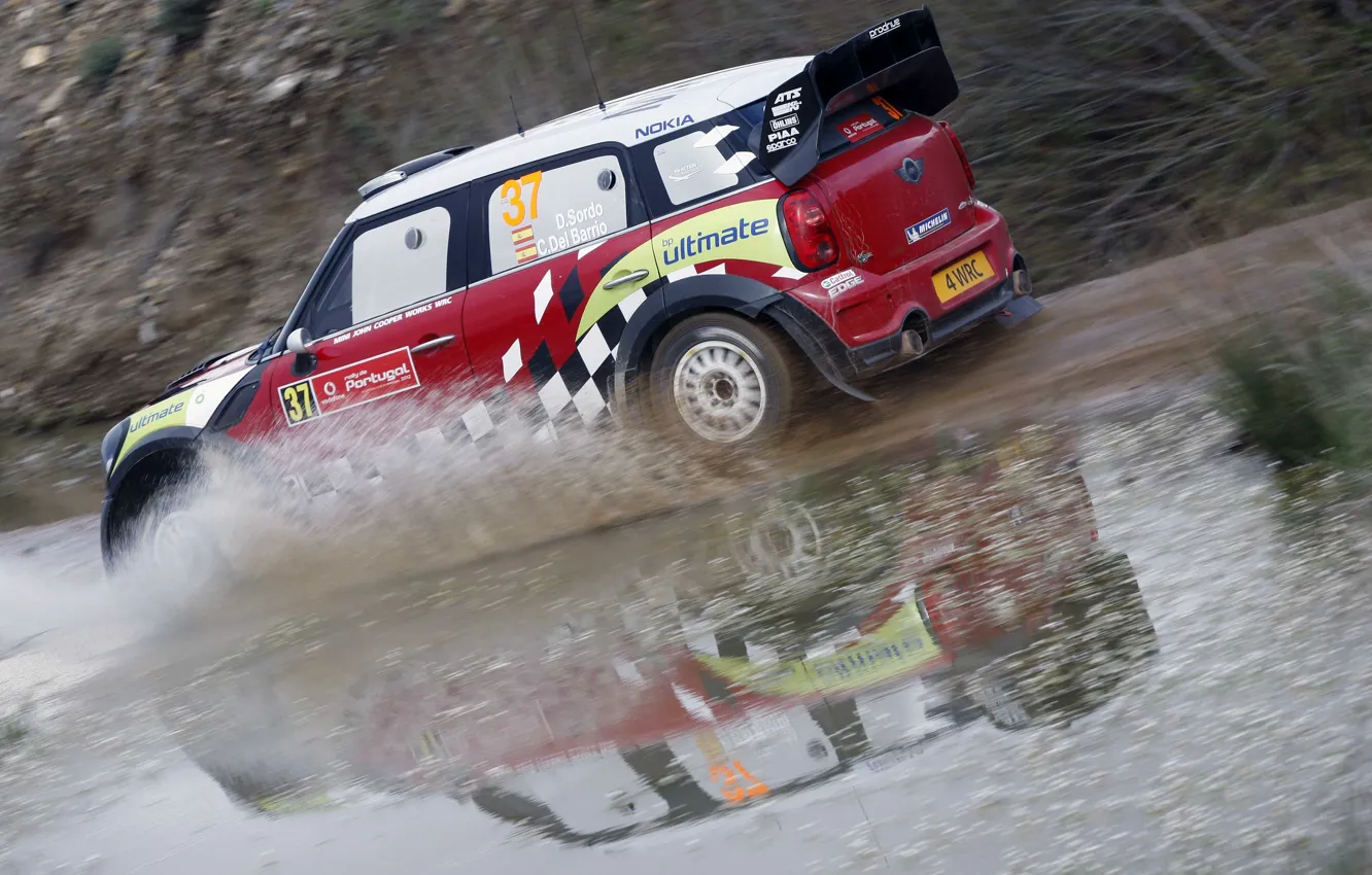 Wallpaper Mini, water, WRC, Rally, Dani Sordo for mobile and desktop ...