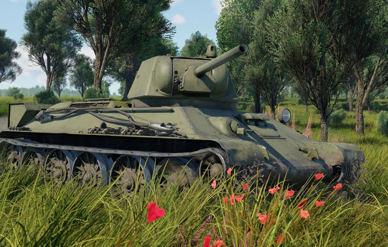 Wallpaper USSR, Medium tank, 57 mm, ZiS-2, T-34-57 (1943) for mobile and desktop, section оружие ...