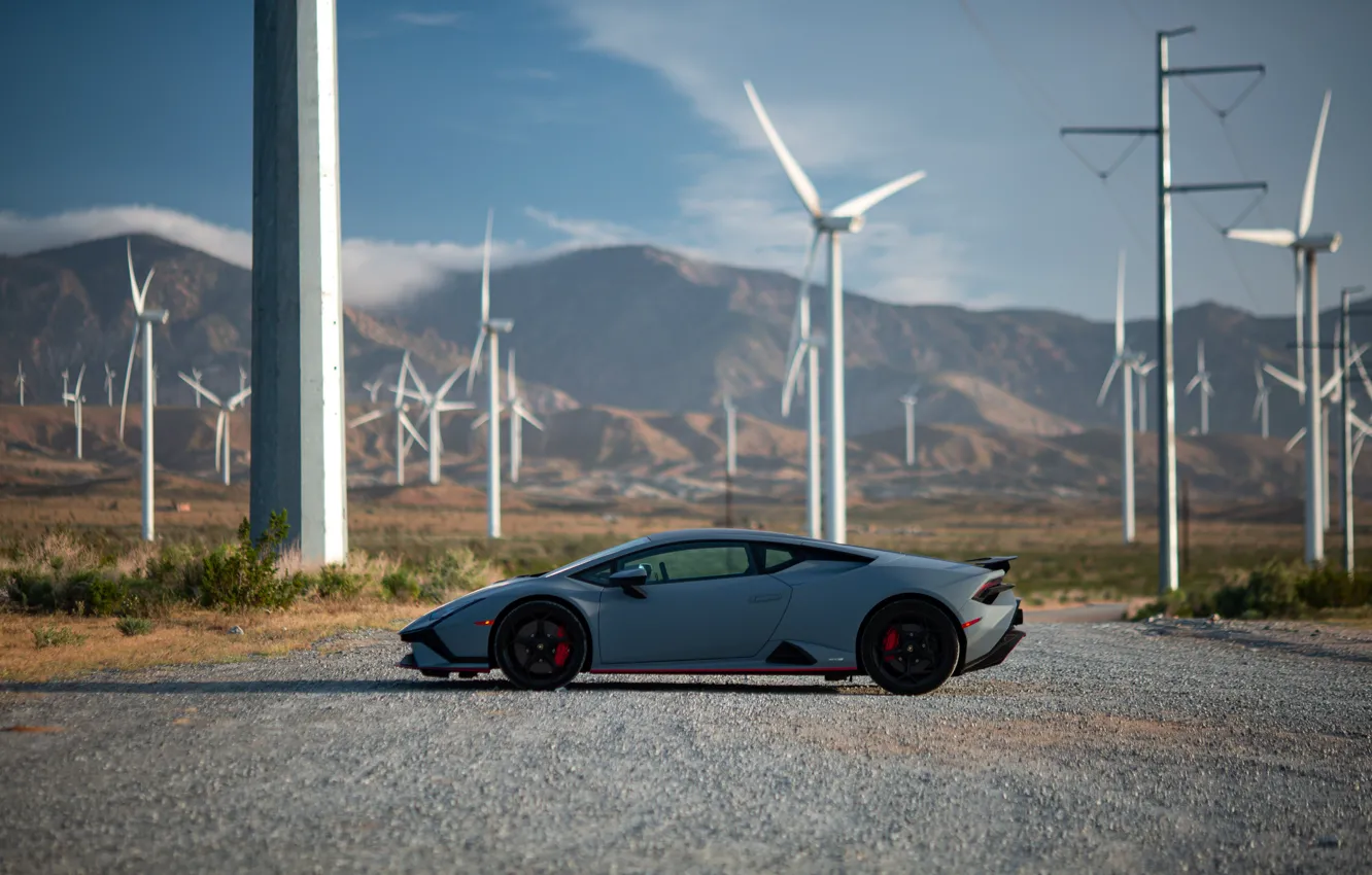 Wallpaper Lamborghini, Huracan, side view, Lamborghini Huracan Tecnica ...